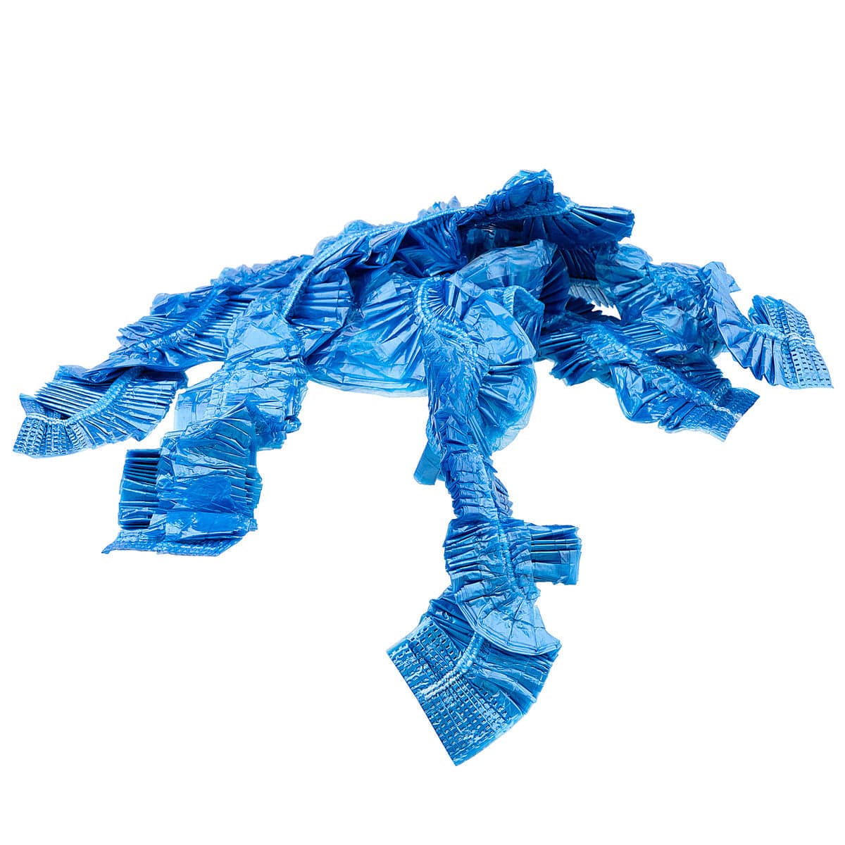DND Pedicure Disposable Plastic Liners - 400 Count, Blue